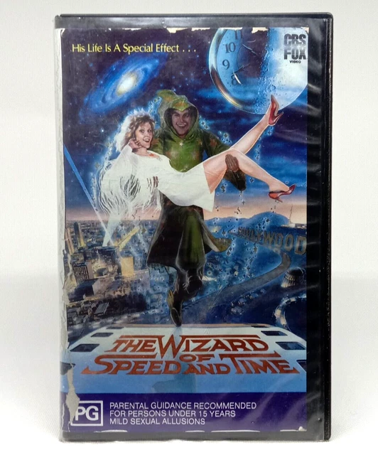 THE WIZARD OF Speed And Time 1988 VHS PAL Ex-Rental BIG BOX Tested CBS ...