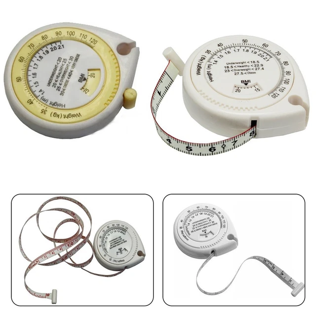 BRANDNEU MASSBAND GENAUER BMI Rechner Diät Band Body Mass Index EUR 6,24 - PicClick DE