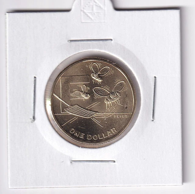 AUSTRALIAN 2021 $1 Unc Aussie Coin Hunt 2 Alphabet Letter F Flies #6038 ...