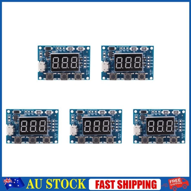 2 CHANNEL PWM Module Generator PWM Frequency Duty Cycle Control ...