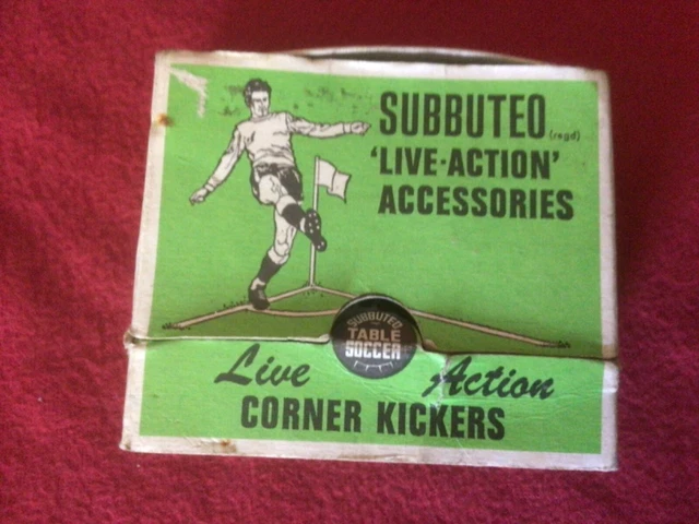 SUBBUTEO C131 LIVE Action Corner Kickers Set in Original Box £5.00 ...