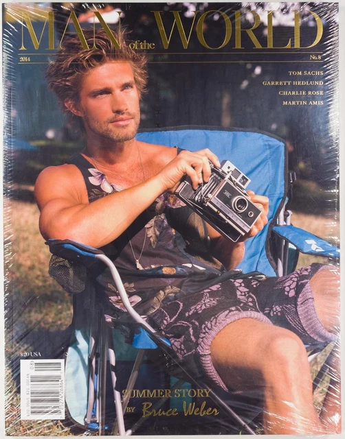 GARRETT HEDLUND TOM Sachs Brian Geraghty Bruce Weber MAN OF THE WORLD ...