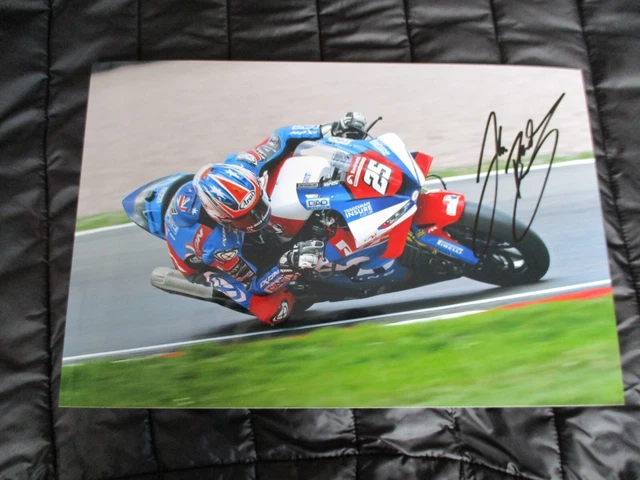 JOSH BROOKES SIGNED 2025 Bsb British Superbikes 12 X 8 Photo £12.15 ...