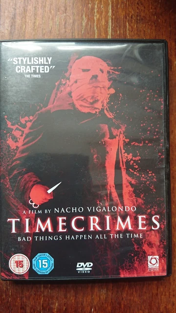 TIMECRIMES DVD DISC MINT R2 UK 88mins Spanish Language English ...