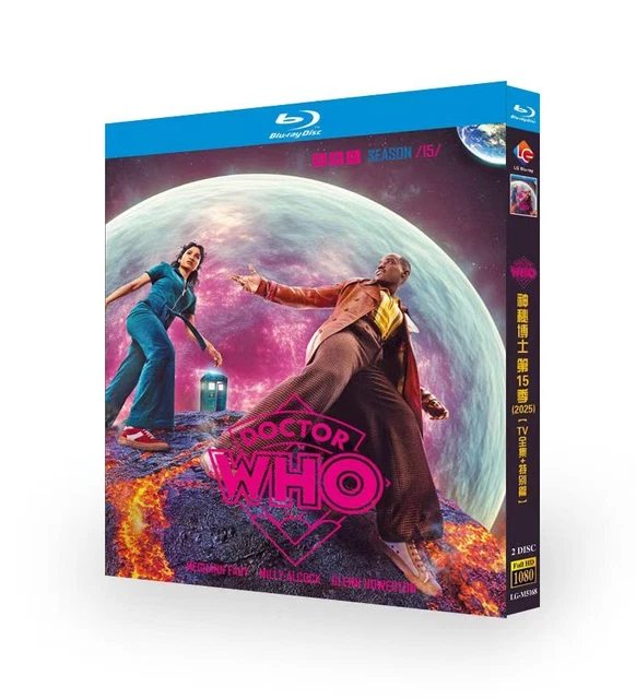 DOCTOR WHO SEASON 15 (2025)：2-Disc New Box Set Sealed £20.68 - PicClick UK