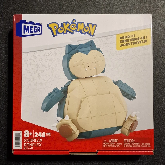 MEGA POKÉMON SNORLAX Building Set £19.98 - PicClick UK