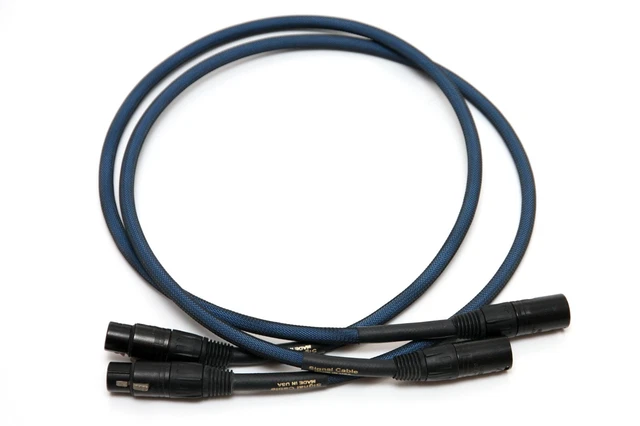SIGNAL CABLE ANALOG Two Balanced Interconnect 3' Pair XLR Male to ...