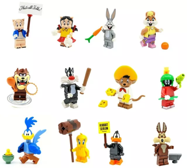 LEGO LOONEY TUNES 71030 Collectible Minifigures Bugs Daffy Wile Marvin ...