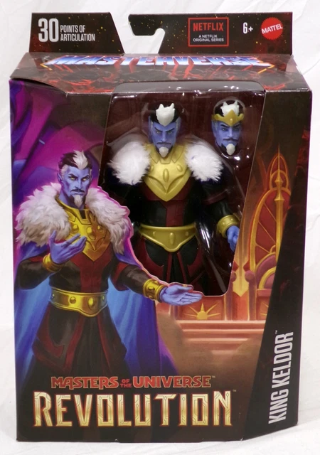 HE-MAN Y LOS Amos Del Universo Masterverse Revolución Rey Keldor Figura De 7" EUR 25,18 ...