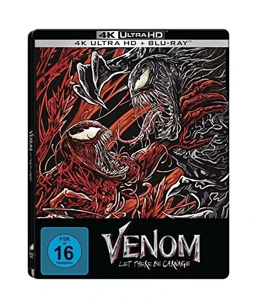 VENOM: LET THERE Be Carnage - (4K UHD + Blu-ray Limited Steelbook) Neu EUR 164,99 - PicClick DE