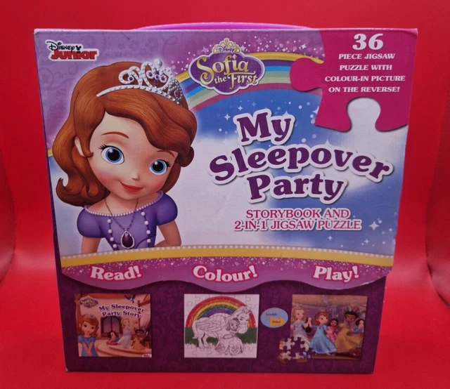 DISNEY SOFIA THE First Story & Jigsaw Carry-Along £7.99 - PicClick UK