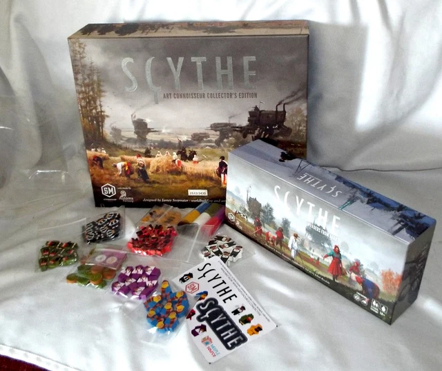 SCYTHE, STONEMAIER BOARDGAME (Art Connoisseur Collector's Ed) Box NEW ...