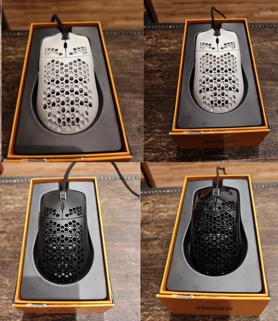 GLORIOUS MODEL O Wired Gaming Mouse - Matte - Glossy - Black - White ...