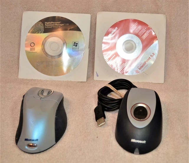 MICROSOFT WIRELESS INTELLIMOUSE Explorer 2.0 with Fingerprint Reader ...