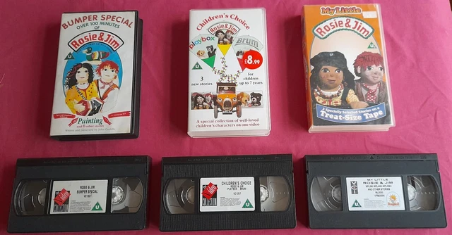 CHILDREN’S CHOICE (VHS) Rosie And Jim + Brum + Playbox, Bumper Special ...