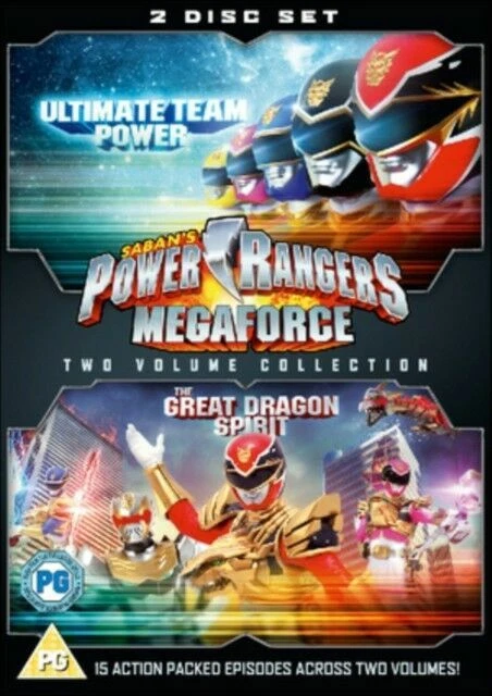 POWER RANGERS MEGAFORCE - Two Volume Collection DVD Children|Television ...