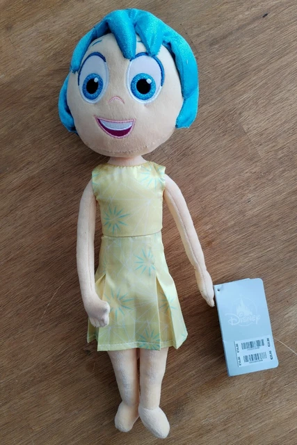 DISNEY STORE PIXAR Inside Out Joy plush soft toy new with tags RARE NWT ...