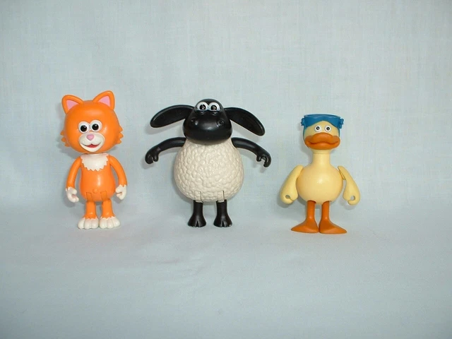 TIMMY TIME SET Of 3 Action Figures Toys (BBC SHOW/AARDMAN/YABBA/MITTENS ...