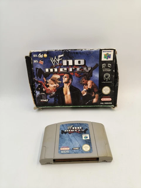 WWF NO MERCY Nintendo 64 N64 Game Complete In Box Tested Working PAL £ ...