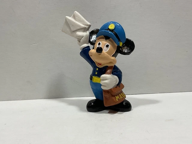 DISNEY MICKEY MOUSE Professions Figure Bullyland Bully 80's: Postman ...