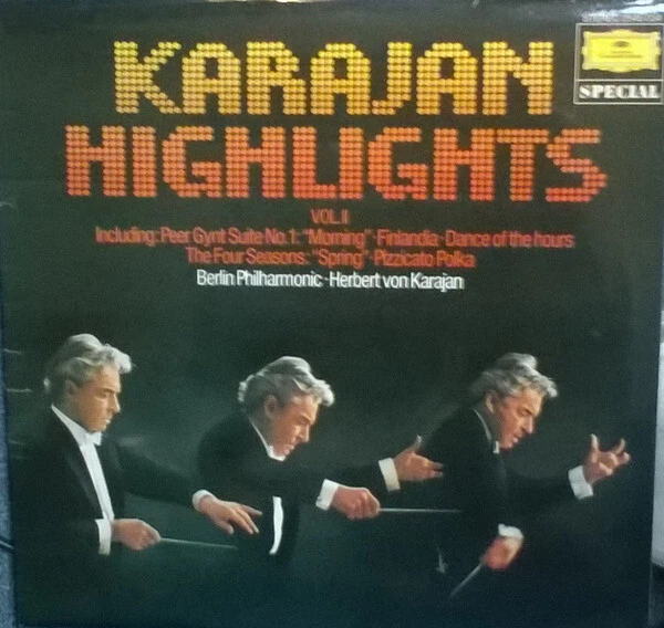 HERBERT VON KARAJAN - Karajan Highlights Vol. II - Used Vinyl Record - E1167A EUR 10,17 ...