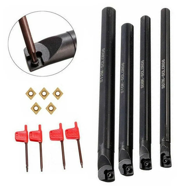 PORTE-OUTIL DE TOURNAGE barre d'alésage de tour longue durée SCLCR06 avec lame EUR 41,12 ...