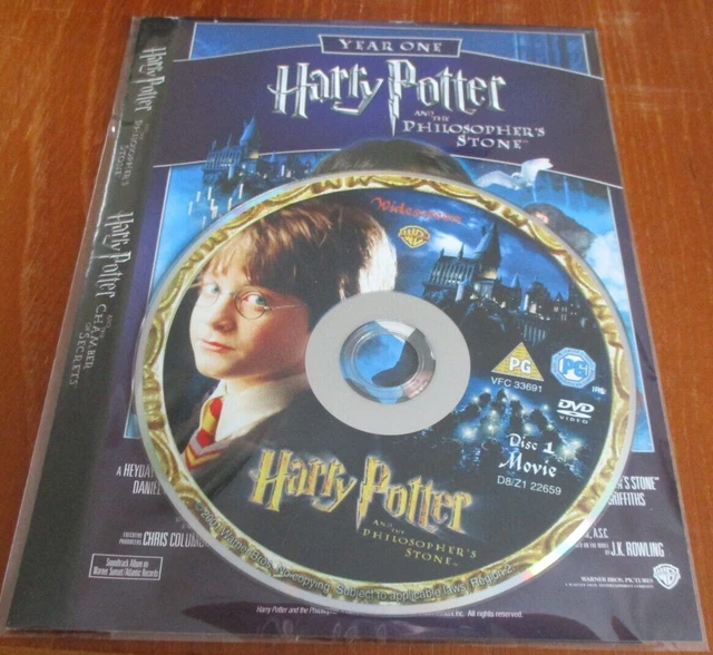 HARRY POTTER AND The Philosopher's Stone & Chamber of Secrets (DVD ...