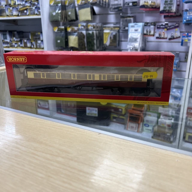 HORNBY 00 R4687 BR Ex GWR Collett Corridor Composite (LH) Coach R/N ...