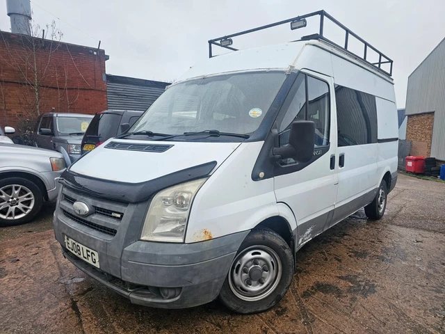 FORD TRANSIT 2.2 Diesel Low Mileage Mwb Partial Camper No Vat £2,995.00 ...
