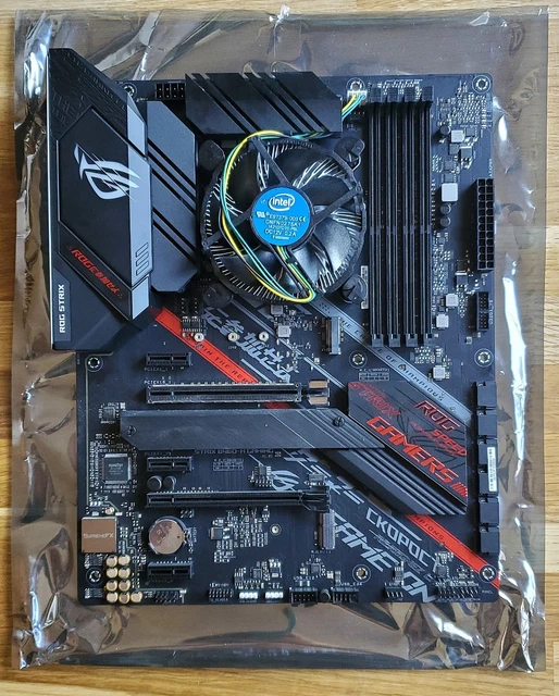 ASUS ROG STRIX B460-H GAMING ATX Motherboard With Intel i5 10400F CPU ...
