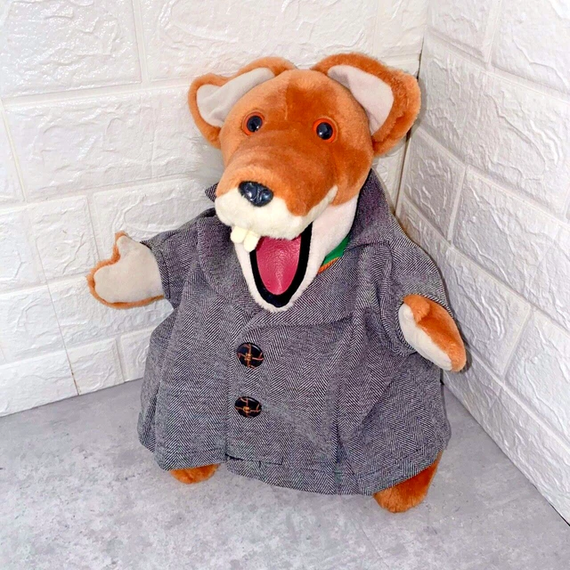 BASIL BRUSH TALKING Vintage Hasbro 2001 Large Plush Toy 14" (36 cm ...