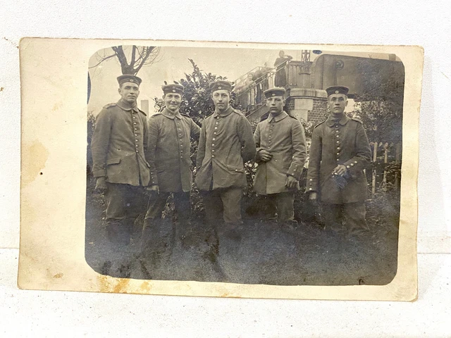 ANCIENNE PHOTO CPA Carte soldats Allemands ww1 grande guerre 1914-1918 EUR 9,00 - PicClick IT