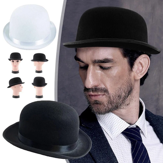 BOWLER HAT TRADITIONAL Style Fancy Dress Costume Accessory S4J8 $9.99 ...