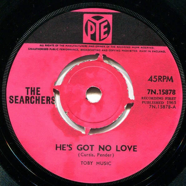 THE SEARCHERS - He's Got No Love (Vinyle) EUR 6,37 - PicClick FR