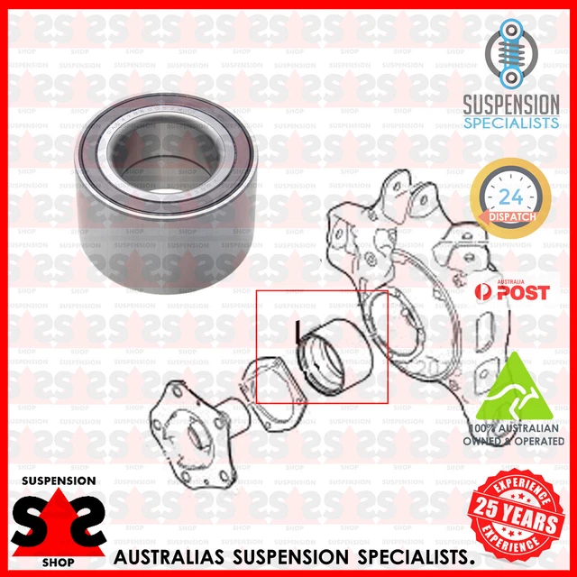 FRONT AXLE LEFT Or Right Wheel Bearing Suit PORSCHE 911 3.8 Turbo S 911 ...