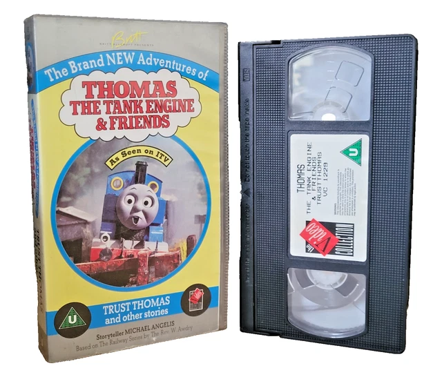 THOMAS THE TANK Engine & Friends - "Trust Thomas" and Other Stories VHS ...