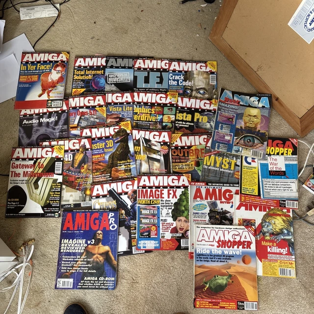 AMIGA MAGAZINE computing Magazine bundle Magazines Mixed Lot Of 24 £39. ...