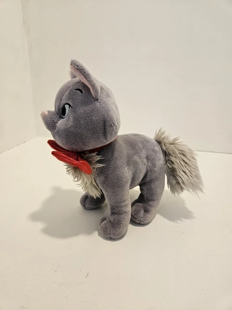 DISNEY STORE ARISTOCATS Berlioz Plush Cat With Red Bow - 6" £15.28 ...