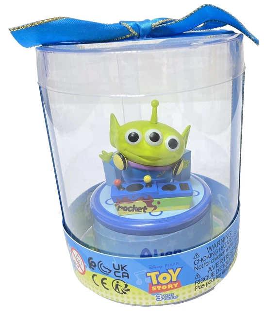 DISNEY PIXAR TOY Story Aliens Wind Up Musical Box Alien Music Box The ...