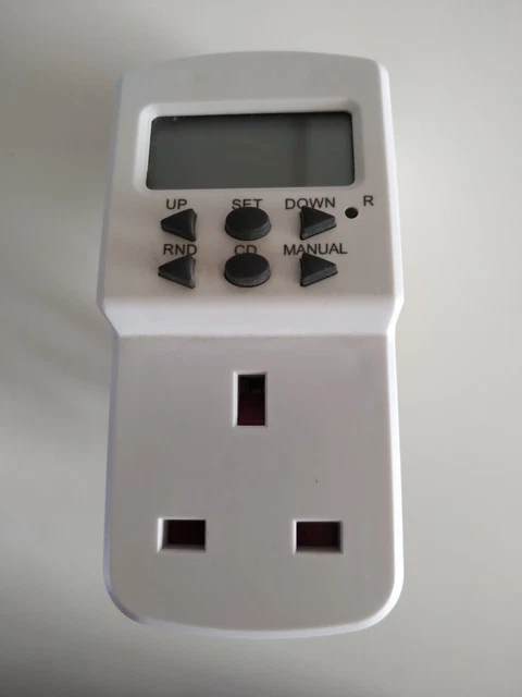 MASTERPLUG INDOOR POWER TES7-MP 24-Hour/7-Day Programmable Electronic ...