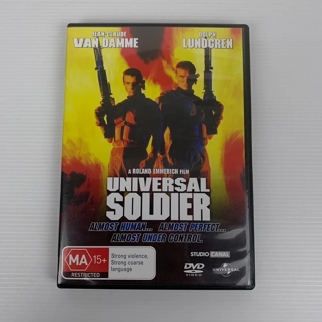 UNIVERSAL SOLDIER (DVD, 1992) Jean-Claude Van Damme, Dolph Lundgren ...