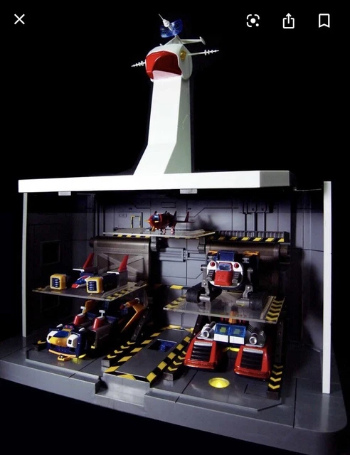 BASE BIG FALCON Bandai Robot Gx Vultus V Combattler Zambot Rarissima ...
