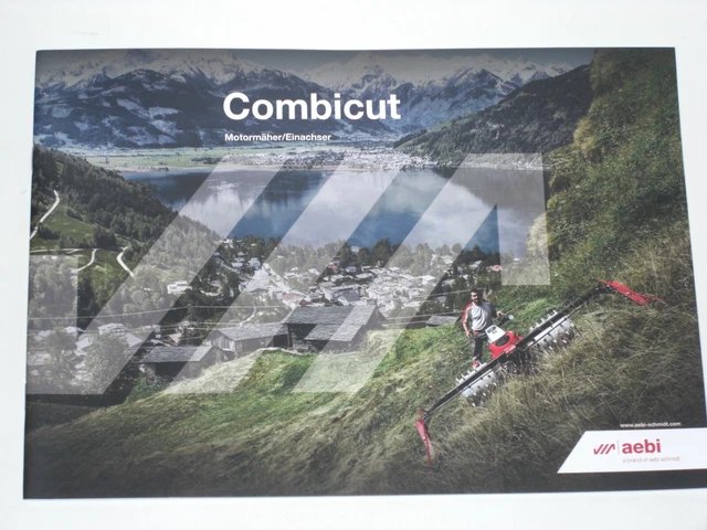 AEBI COMBICUT MOTOR Mower / Single Axle Brochure from 03/2019 ...