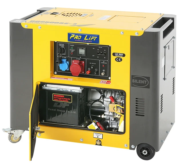 GENERATORE DI CORRENTE diesel silenzioso gruppo elettrico di emergenza ...