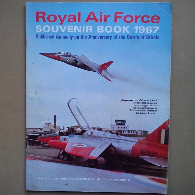 RAF YEARBOOK 1967 Royal Air Force Annual/Book Aviation JAGUAR Fighter ...