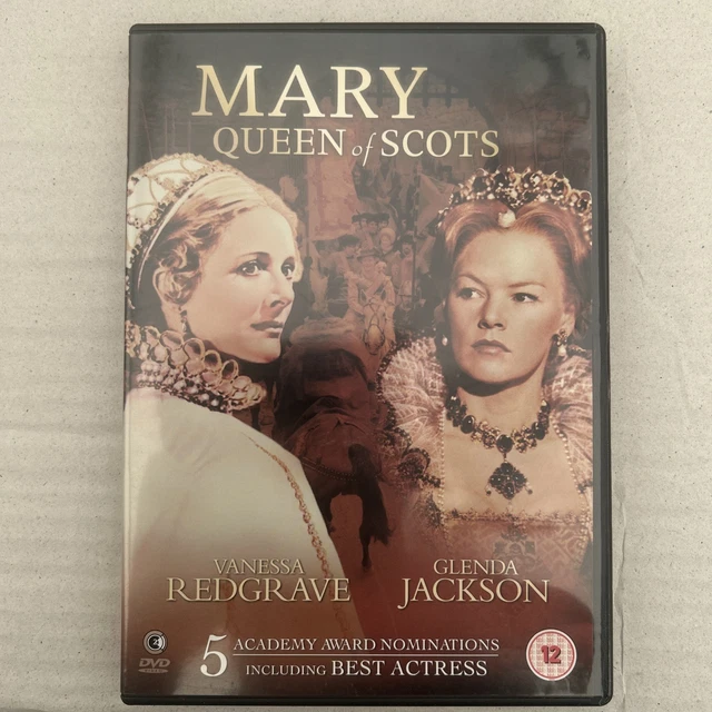 MARY QUEEN OF Scots- DVD 1971-Starring Vanessa Redgrave, Glenda Jackson ...