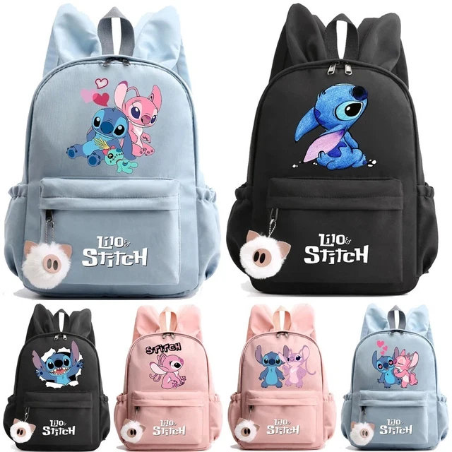 DISNEY’S LILO & Stitch Girls Backpack Set, Book bag Schoolbag kids ...