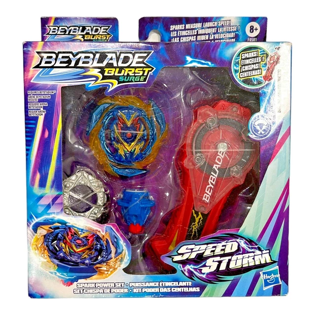 BEYBLADE BURST SURGE Speed Storm Brave Valtryek V6 Spark Power Set NEW ...