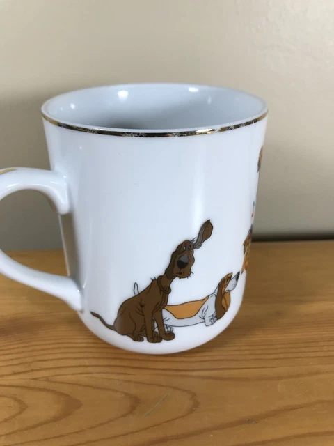 DISNEY ALLEY CATS Coffee Mug The Aristocats Jazz Band Cup Dogs Walt ...