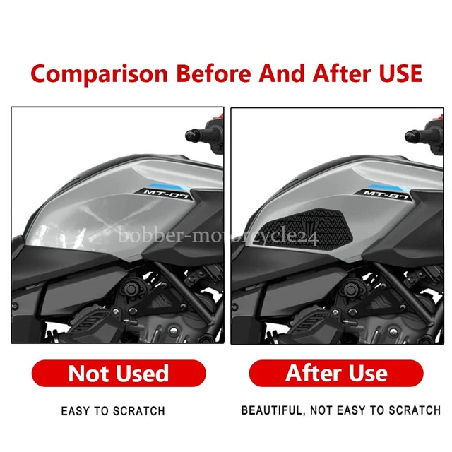 FOR YAMAHA MT-07 MT07 2025 Fuel Tank Pad Protector Anti-slip Sticker ...